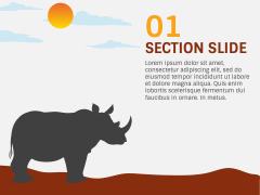 Free - World Rhino Day Presentation for PowerPoint and Google Slides