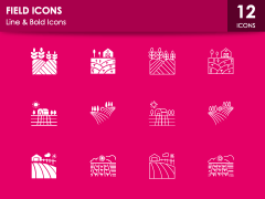 Field Icons for PowerPoint and Google Slides - PPT Slides