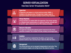 Server Virtualization PowerPoint and Google Slides Template - PPT Slides