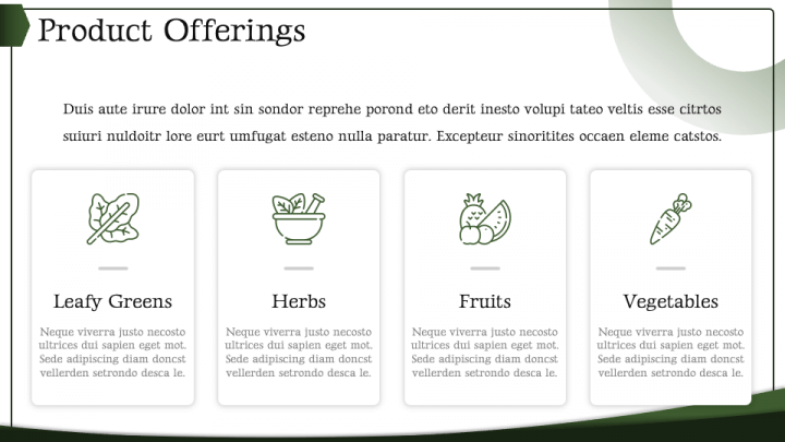 Hydroponic Farming Business Plan PowerPoint and Google Slides Template