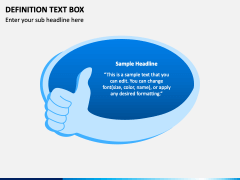 Definition Text Box for PowerPoint and Google Slides - PPT Slides