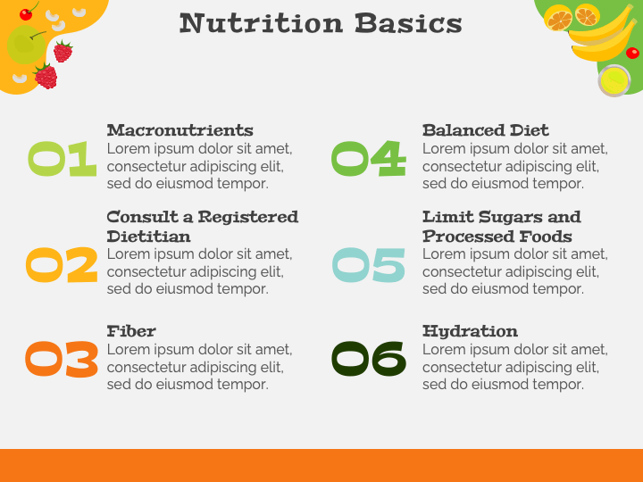 Free - Diet Plan PowerPoint Template and Google Slides Theme