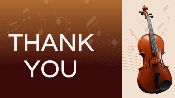 Free - Violin Theme for PowerPoint and Google Slides - PPT Slides