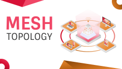 MESH Topology PowerPoint and Google Slides Template - PPT Slides