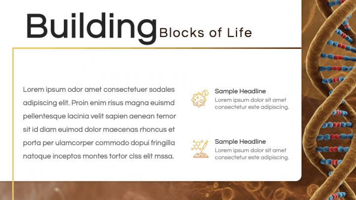 Free - Cell Biology Theme for PowerPoint and Google Slides - PPT Slides