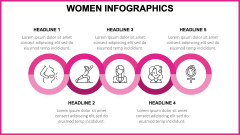 Women Infographics for PowerPoint and Google Slides - PPT Slides