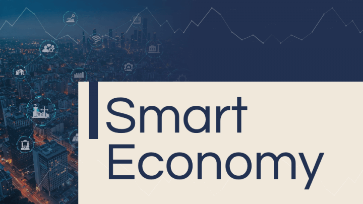 Smart Economy PowerPoint and Google Slides Template - PPT Slides