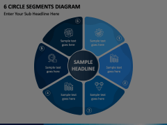 Free 6 Circle Segments for PowerPoint and Google Slides - PPT Slides