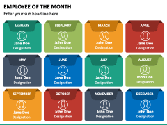 Employee of The Month PowerPoint Template - PPT Slides