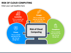 Risk of Cloud Computing PowerPoint and Google Slides Template - PPT Slides