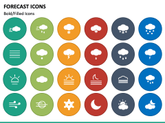 Forecast Icons for PowerPoint and Google Slides - PPT Slides
