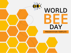 Free - World Bee Day PowerPoint Template and Google Slides Theme