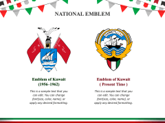 Free - National Day of Kuwait PowerPoint Template and Google Slides Theme