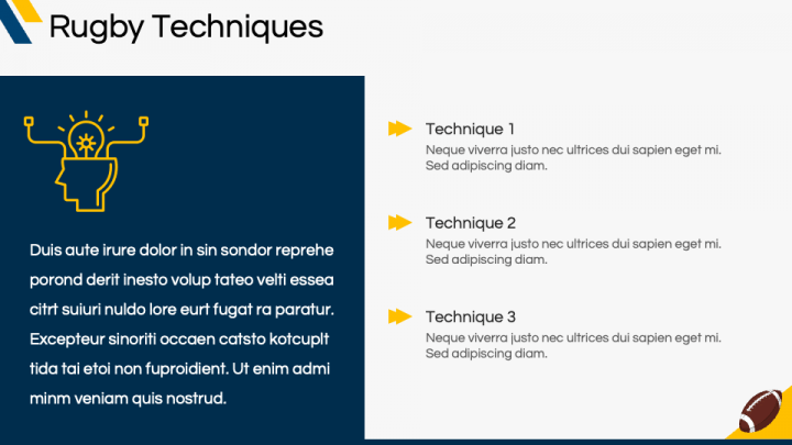 Free - Rugby Theme for PowerPoint and Google Slides - PPT Slides