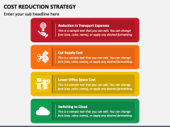 Cost Reduction Strategy PowerPoint and Google Slides Template - PPT Slides