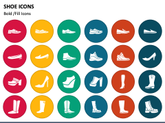 Shoe Icons for PowerPoint and Google Slides - PPT Slides