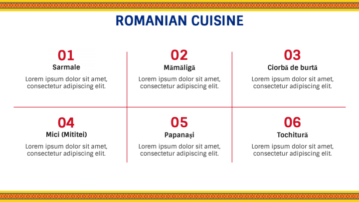 Free - Romania Culture PowerPoint and Google Slides Template - PPT Slides