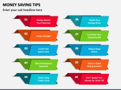Money Saving Tips PowerPoint and Google Slides Template - PPT Slides