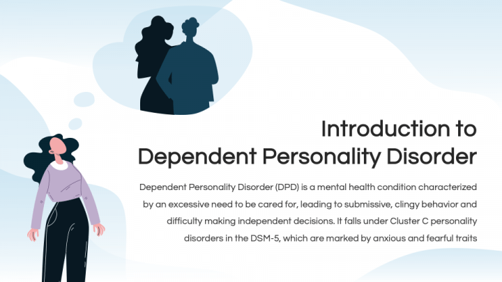 Dependent Personality Disorder PowerPoint and Google Slides Template
