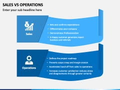 Sales Vs Operations PowerPoint and Google Slides Template - PPT Slides