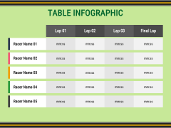 Free - Car Race Theme PowerPoint Template and Google Slides Theme