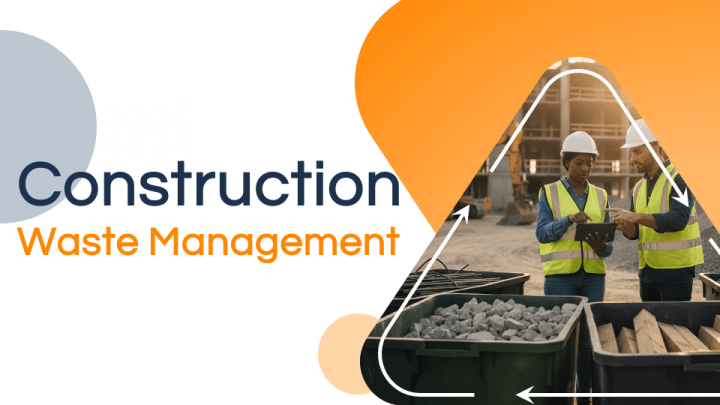 Construction Waste Management PowerPoint and Google Slides Template
