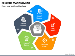 Records Management PowerPoint and Google Slides Template - PPT Slides