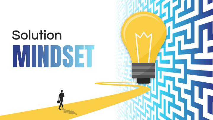 Solution Mindset PowerPoint and Google Slides Template - PPT Slides