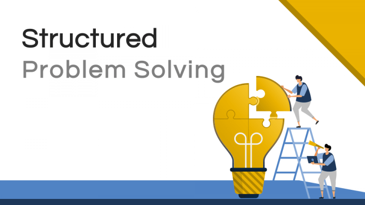 Structured Problem Solving PowerPoint and Google Slides Template - PPT Slides