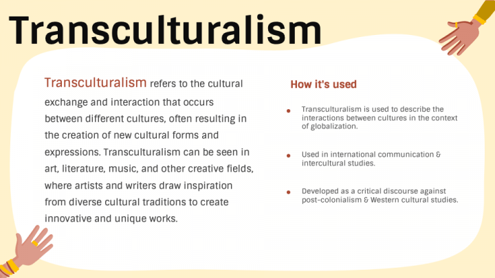 Transculturalism PowerPoint and Google Slides Template - PPT Slides