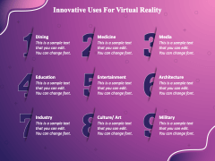 Virtual Reality Infographic for PowerPoint and Google Slides - PPT Slides