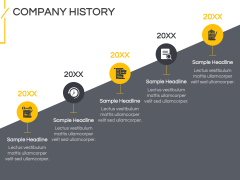 About The Company PowerPoint Template and Google Slides Theme - PPT Slides