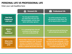 Personal Life Vs Professional Life PowerPoint and Google Slides ...