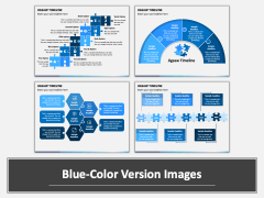 Jigsaw Timeline PowerPoint and Google Slides Template - PPT Slides
