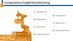 Agile Manufacturing PowerPoint and Google Slides Template - PPT Slides
