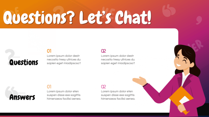 Free - Grammar Lesson PowerPoint and Google Slides Template - PPT Slides