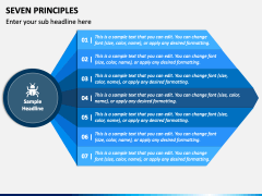 Seven Principles PowerPoint Presentation Slides - PPT Template