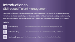 Skill-Based Talent Management PowerPoint and Google Slides Template - PPT Slides