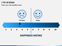 1 To 10 Scale PowerPoint and Google Slides Template - PPT Slides