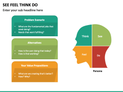 See Feel Think Do PowerPoint and Google Slides Template - PPT Slides