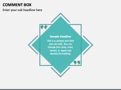 Comment Box for PowerPoint and Google Slides - PPT Slides