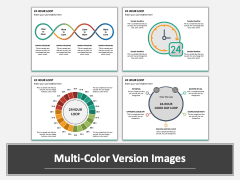 24 Hour Loop PowerPoint and Google Slides Template - PPT Slides