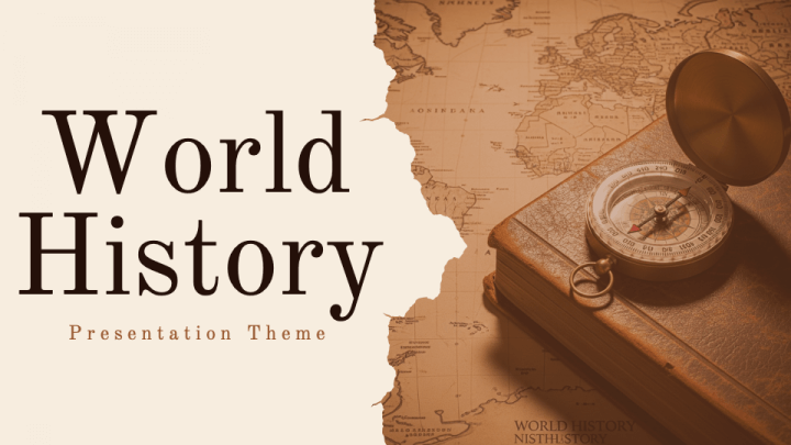 World History Theme for PowerPoint and Google Slides - PPT Slides