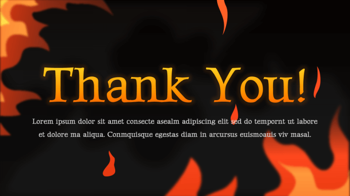 Free - Fire Theme for PowerPoint and Google Slides - PPT Slides