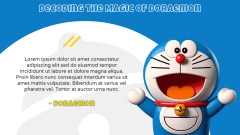 Free - Doraemon Theme for PowerPoint and Google Slides - PPT Slides