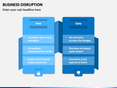Business Disruption PowerPoint and Google Slides Template - PPT Slides