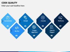 Code Quality PowerPoint and Google Slides Template - PPT Slides