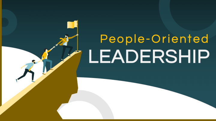 People-Oriented Leadership PowerPoint and Google Slides Template - PPT Slides