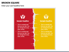 Broken Square for PowerPoint and Google Slides - PPT Slides
