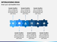 Interlocking Ideas for PowerPoint and Google Slides - PPT Slides